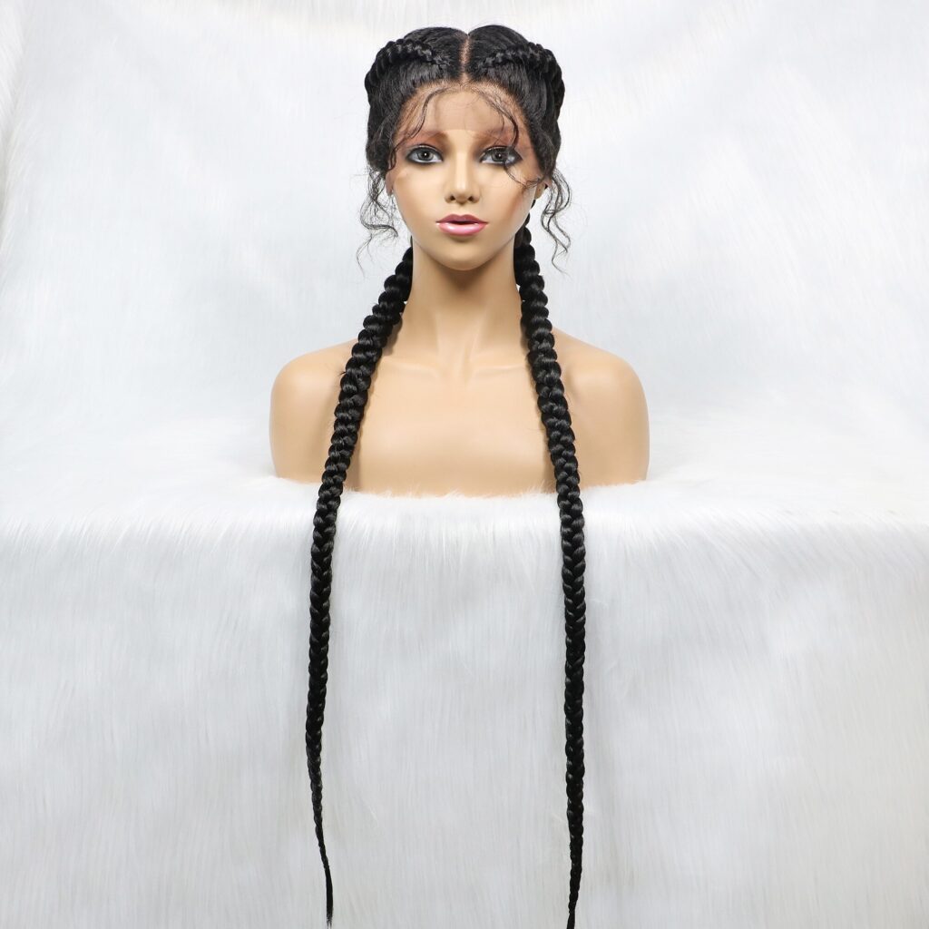 Perruque natte collé ⋆ BRAIDS GODDESS